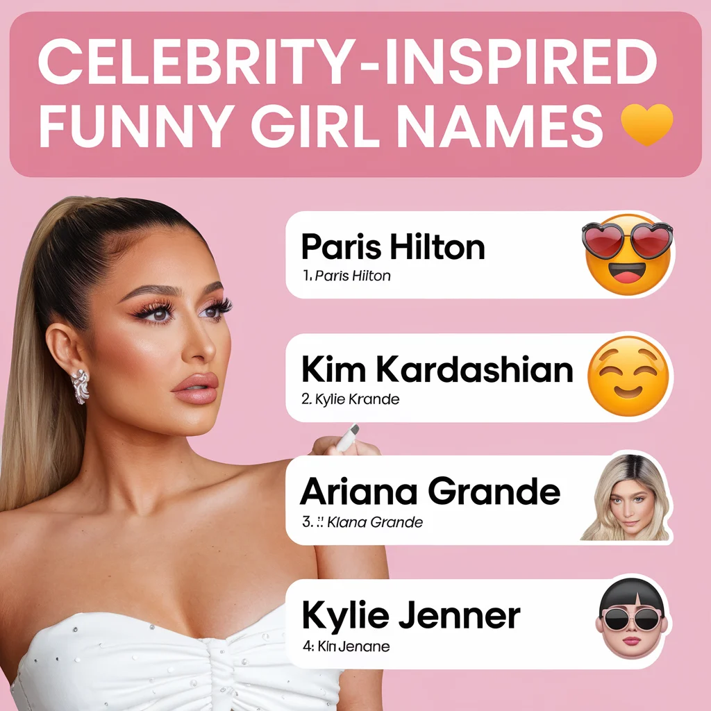 375+Hilarious Funny Girl Names That Will Make You Giggle