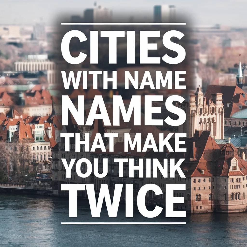 350+The Most Hilarious and Funny City Names