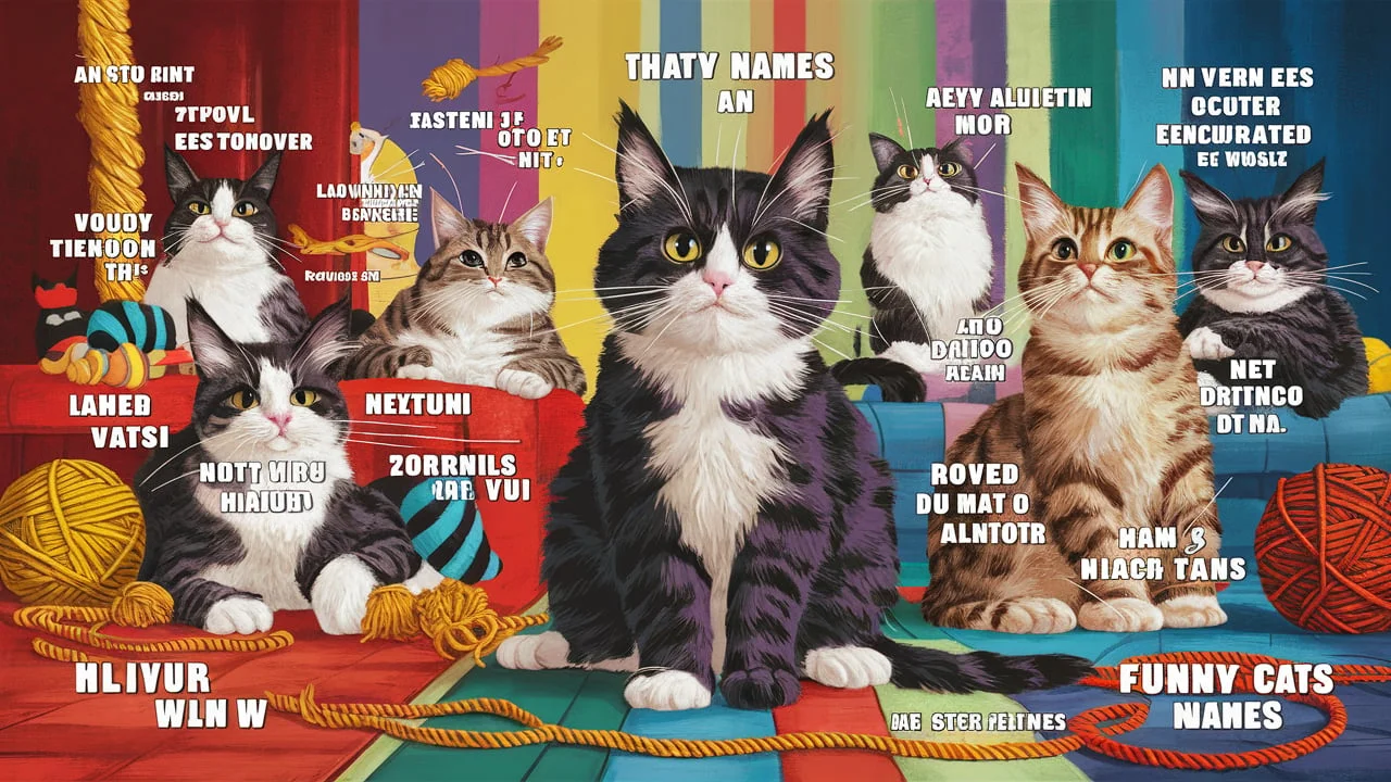 200 + Hilarious: Discover the Funny Cat Names Ever!