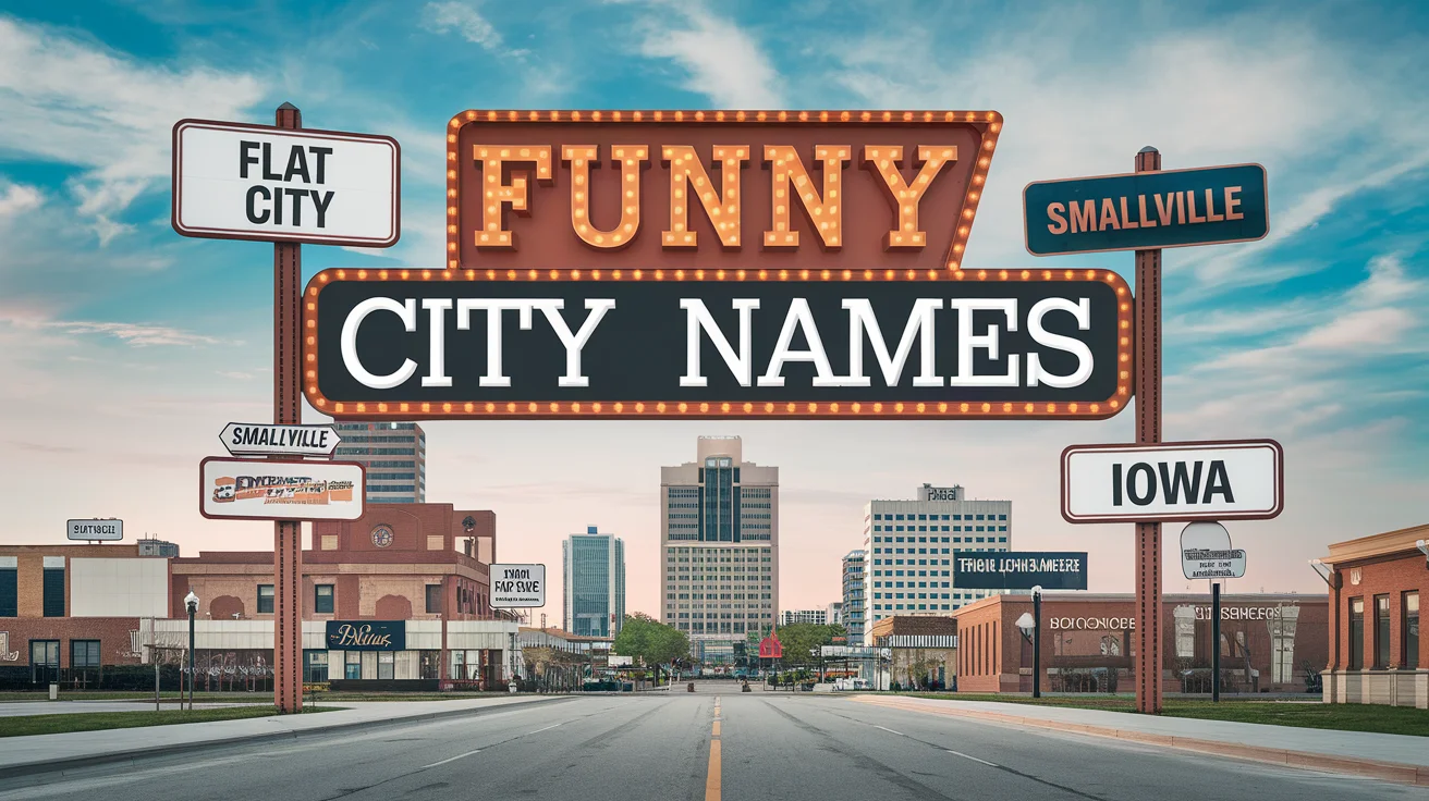 350+The Most Hilarious and Funny City Names