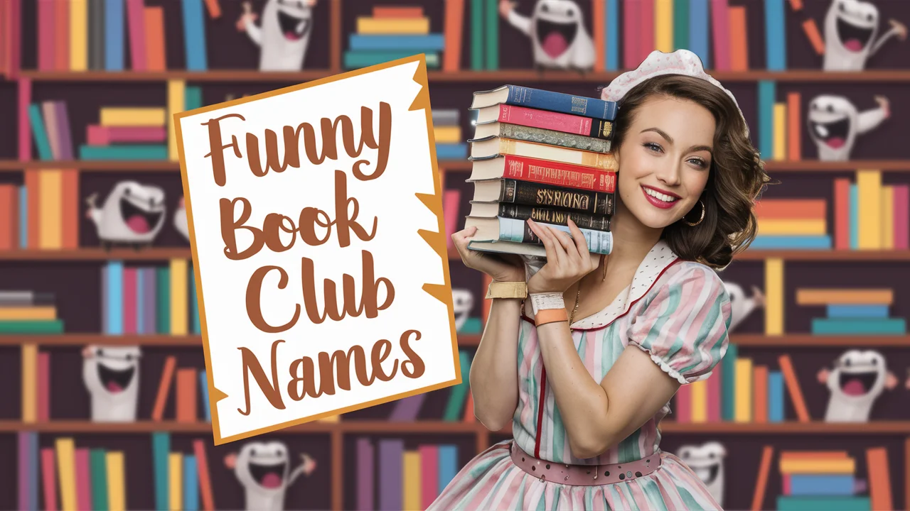 185+Funny Book Club Names: A Twist on Literary Gatherings