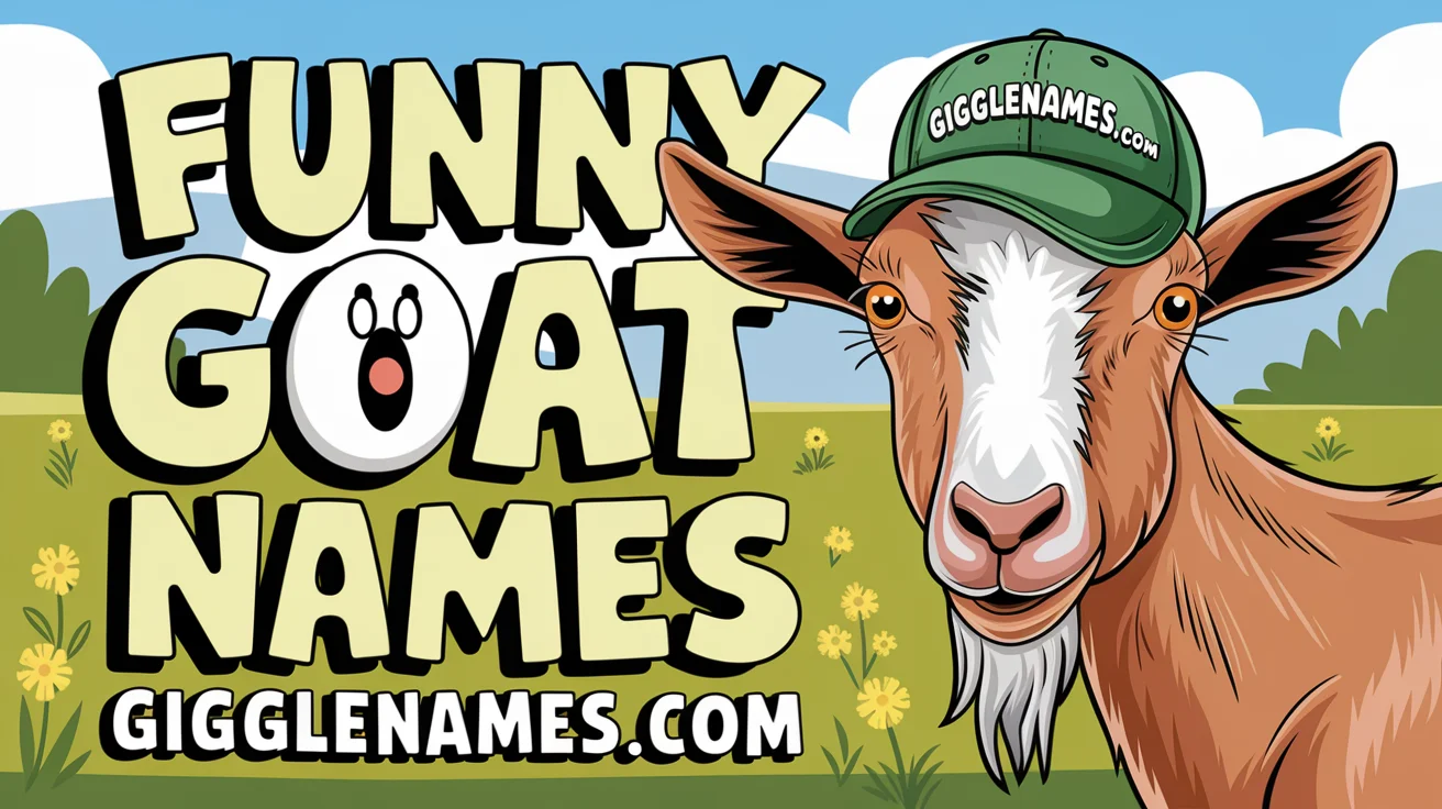 Funny Goat Names: 200+Hilarious Ideas with Meaning, Origin & Use!