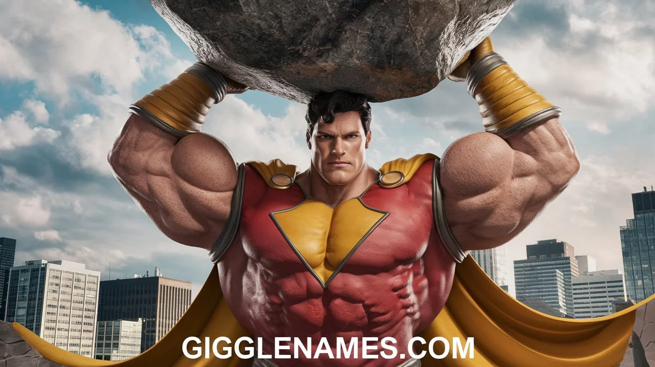 195+Funny Names Given to Super heroes with Super Strength