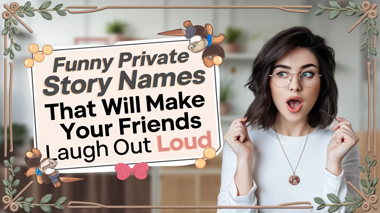 150+Funny Private Story Names That Will Make Your Friends Laugh Out Loud
