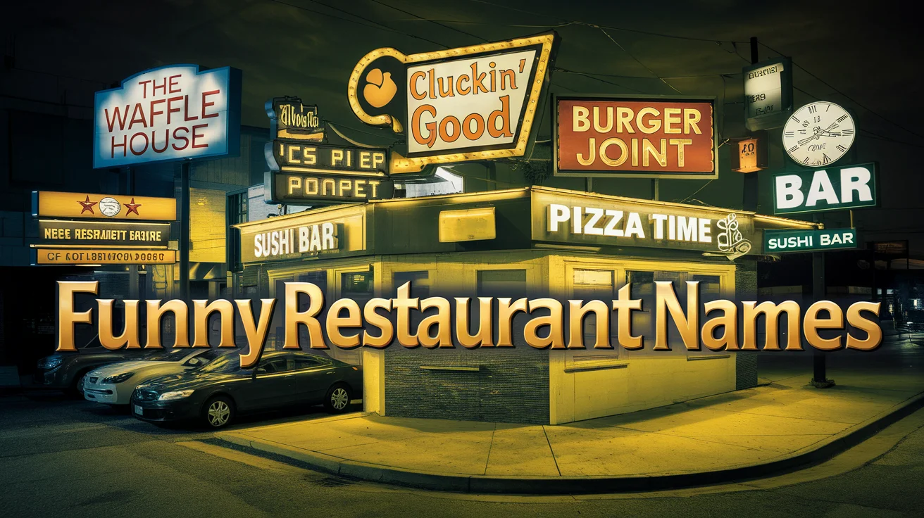 175+Funny Restaurant Names: Making Dining a Fun Experience