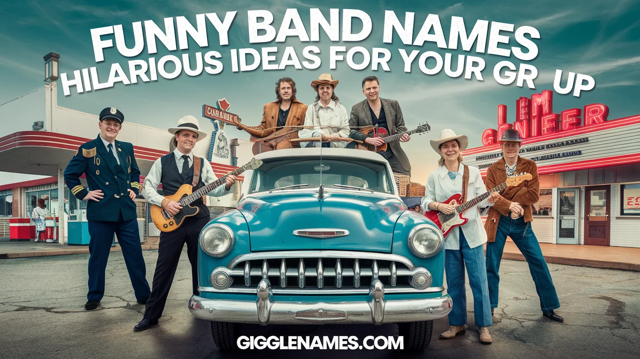 Funny Band Names: Hilarious Ideas for Your Group j