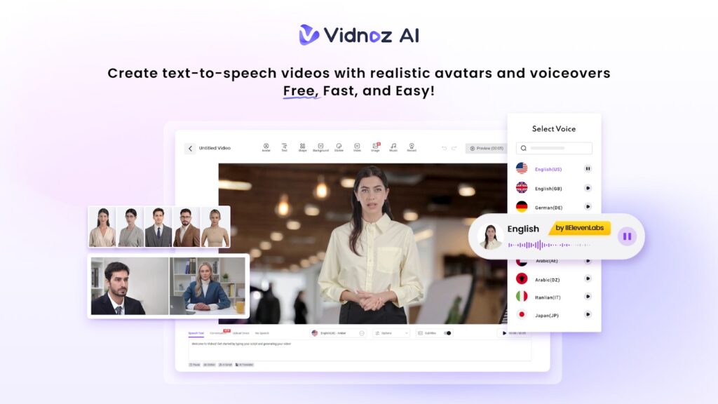 How to Create Talking Avatar Videos Online with Vidnoz AI - gigglenames
